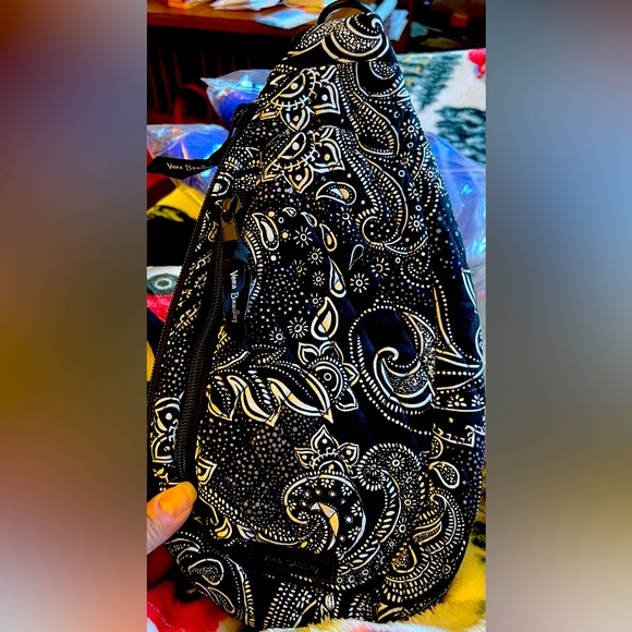 Vera Bradley | Bags | New Vera Bradley Compact Sling Backpack Stellar ...